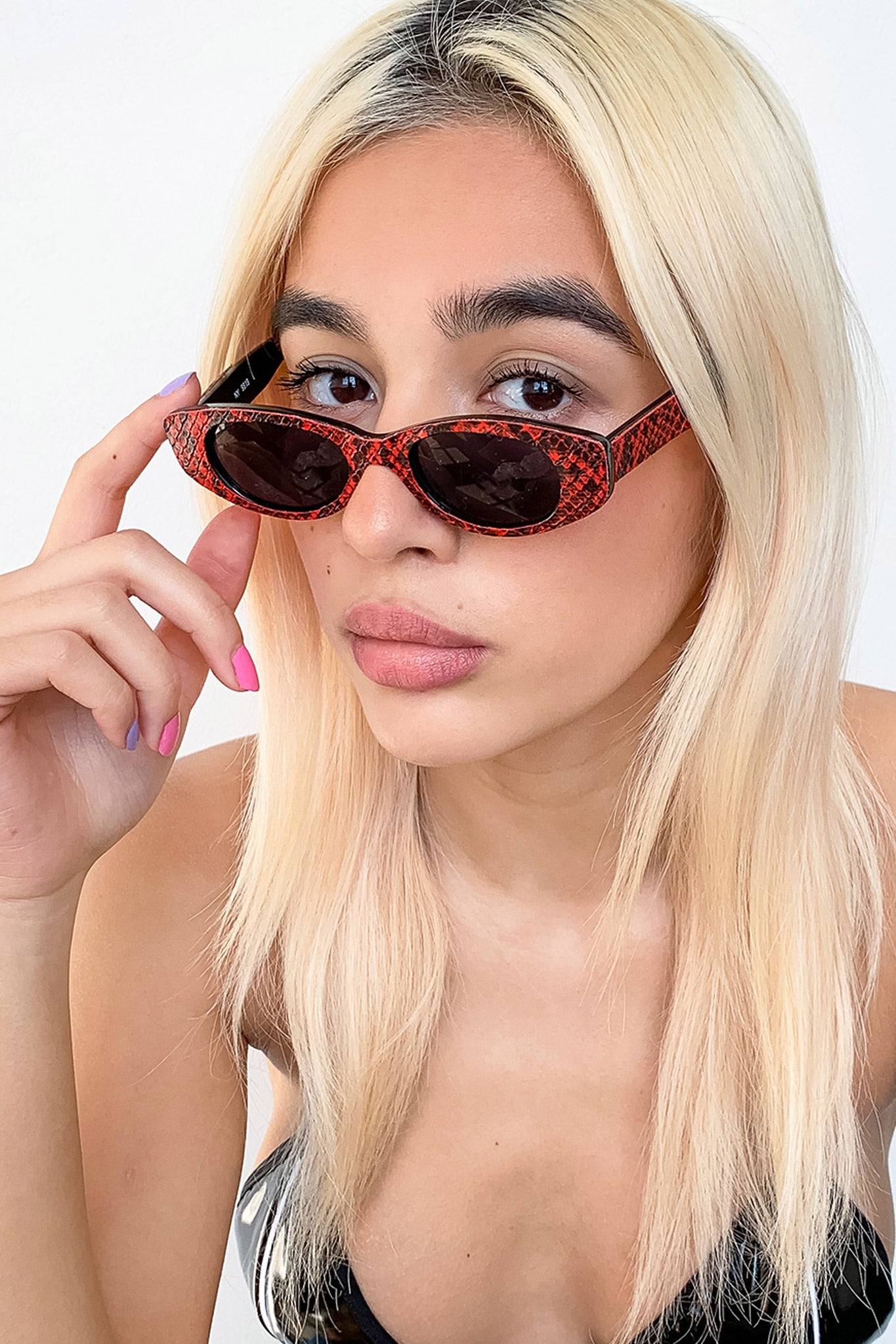 X-tina Snakeskin Sunglasses – Goodbye Bread