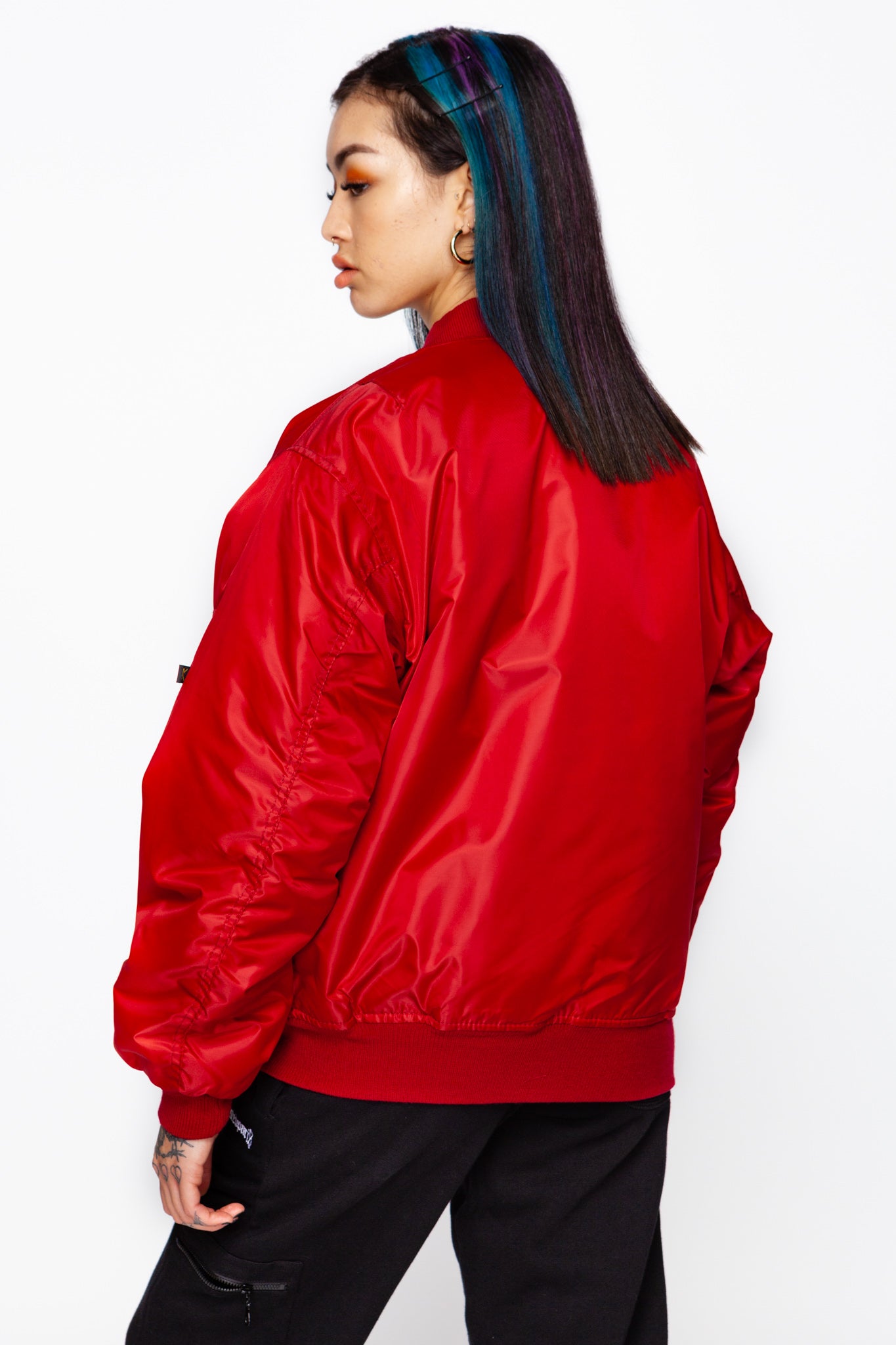 Fuego Red MA-1 Flight Jacket – Goodbye Bread