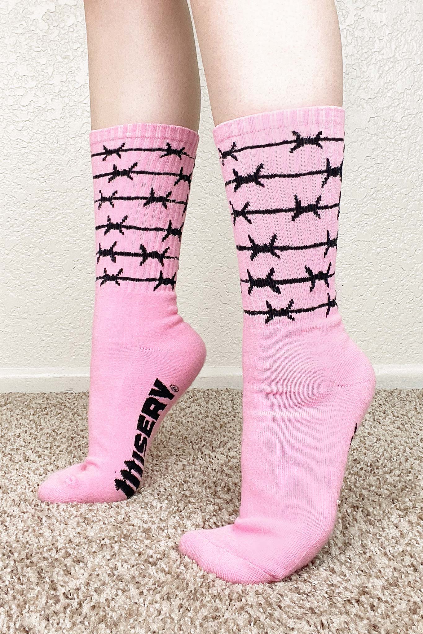 Candy Barbed Wire Sports Socks – Goodbye Bread