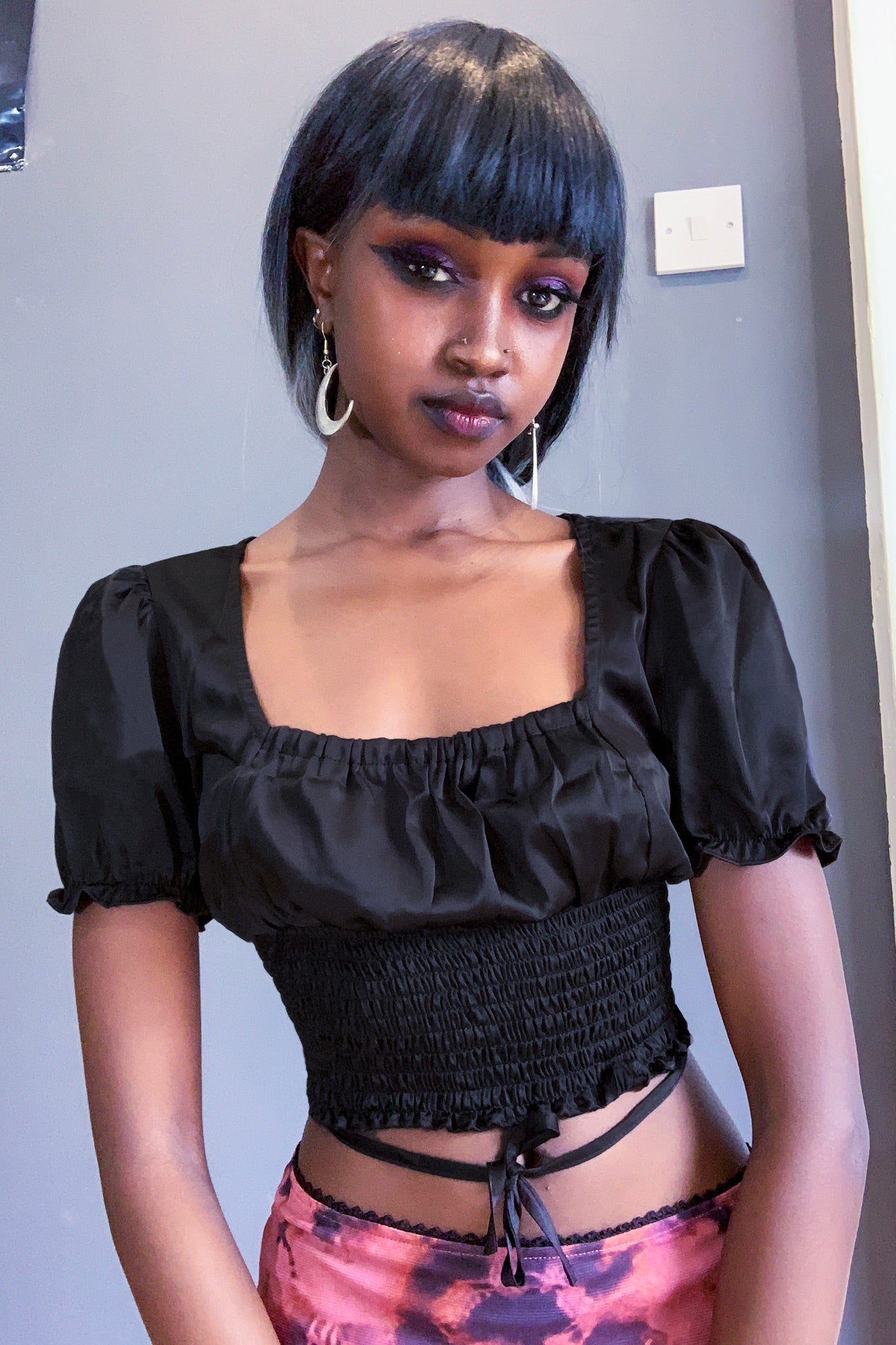 Devil Tail Satin Top – Goodbye Bread